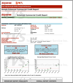 Pricing and Fees, Tenant Screening Service, Commercial Credit Report